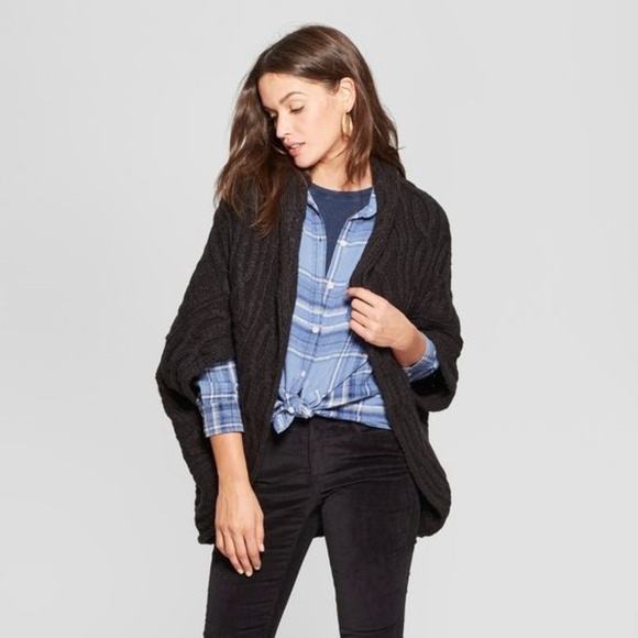 Universal Thread | Sweaters | New Universal Thread Black Cocoon ...